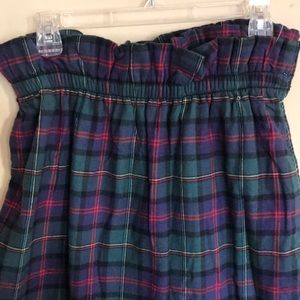 LNT | Other | Nwot Plaid Half Robe | Poshmark